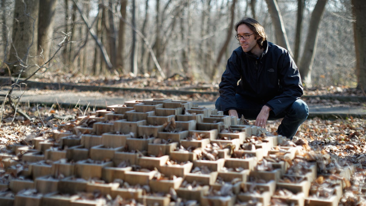 Art designed to gradually decay into the landscape - WHYY