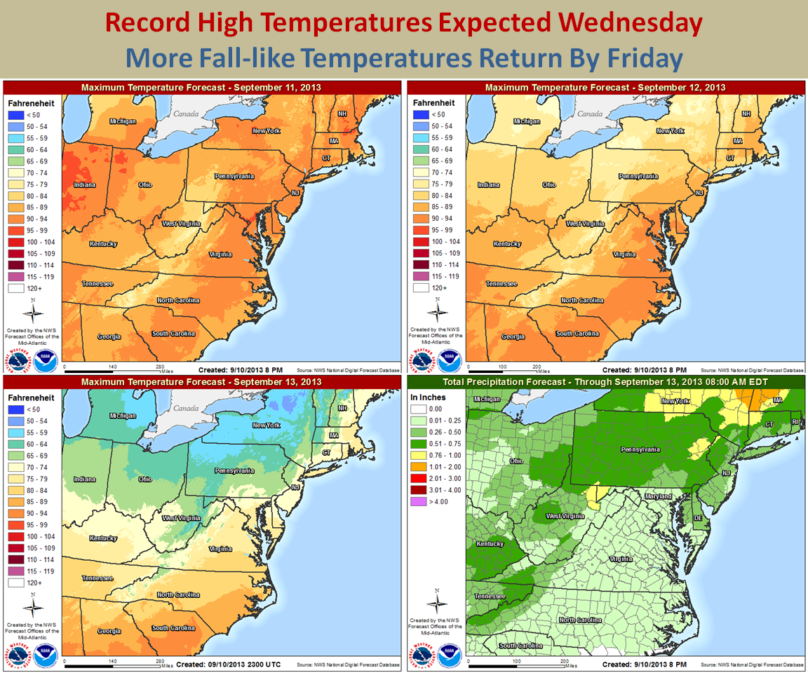Hot Wednesday, cool Friday - WHYY