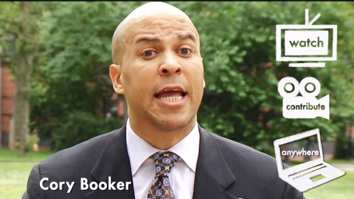 Cory Booker resigns from Silicon Valley start-up board - WHYY