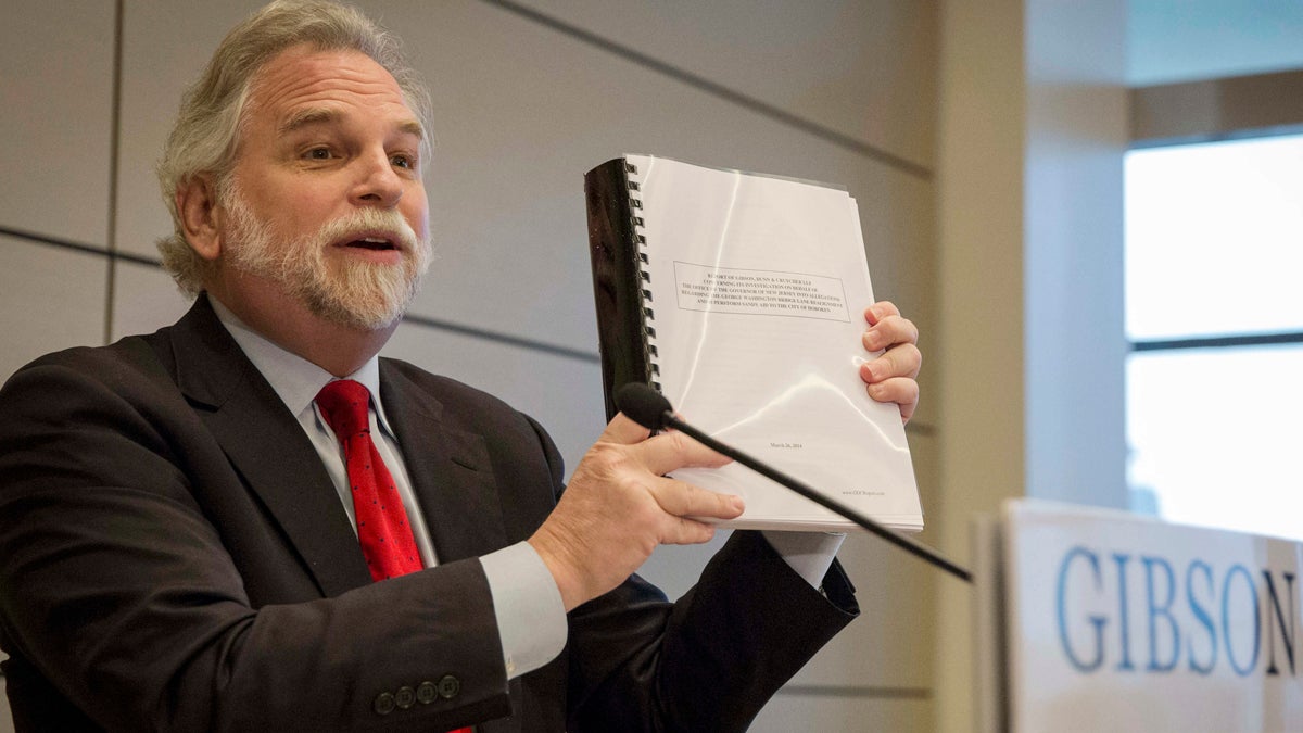 Why the Mastro report is becoming a nightmare for Gov Christie - WHYY