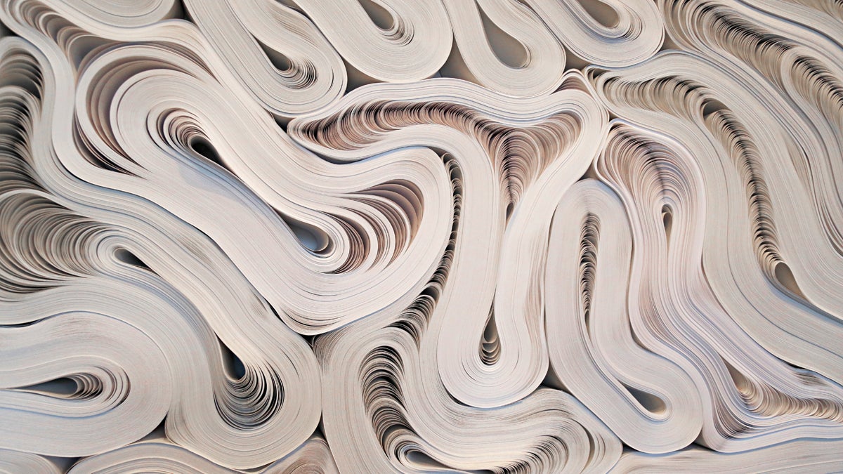 On a Roll: Jae Ko unwinds at Grounds For Sculpture - WHYY