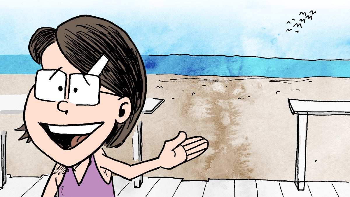 Webcomic: All you need is the beach - WHYY