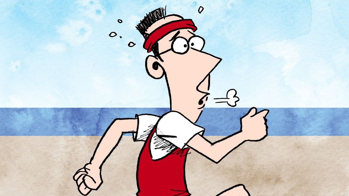 Webcomic: Shore runners need proper motivation - WHYY