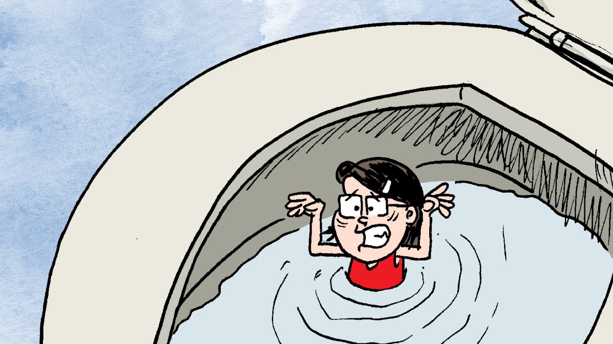 Webcomic: Cleaning the pool - WHYY