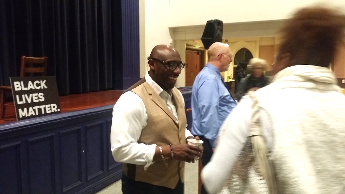 Ferguson pastor visits Germantown church to talk racial justice - WHYY