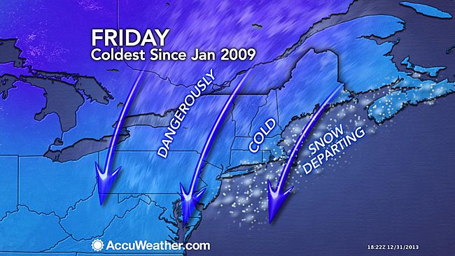 Dangerous cold invades Thursday night - WHYY