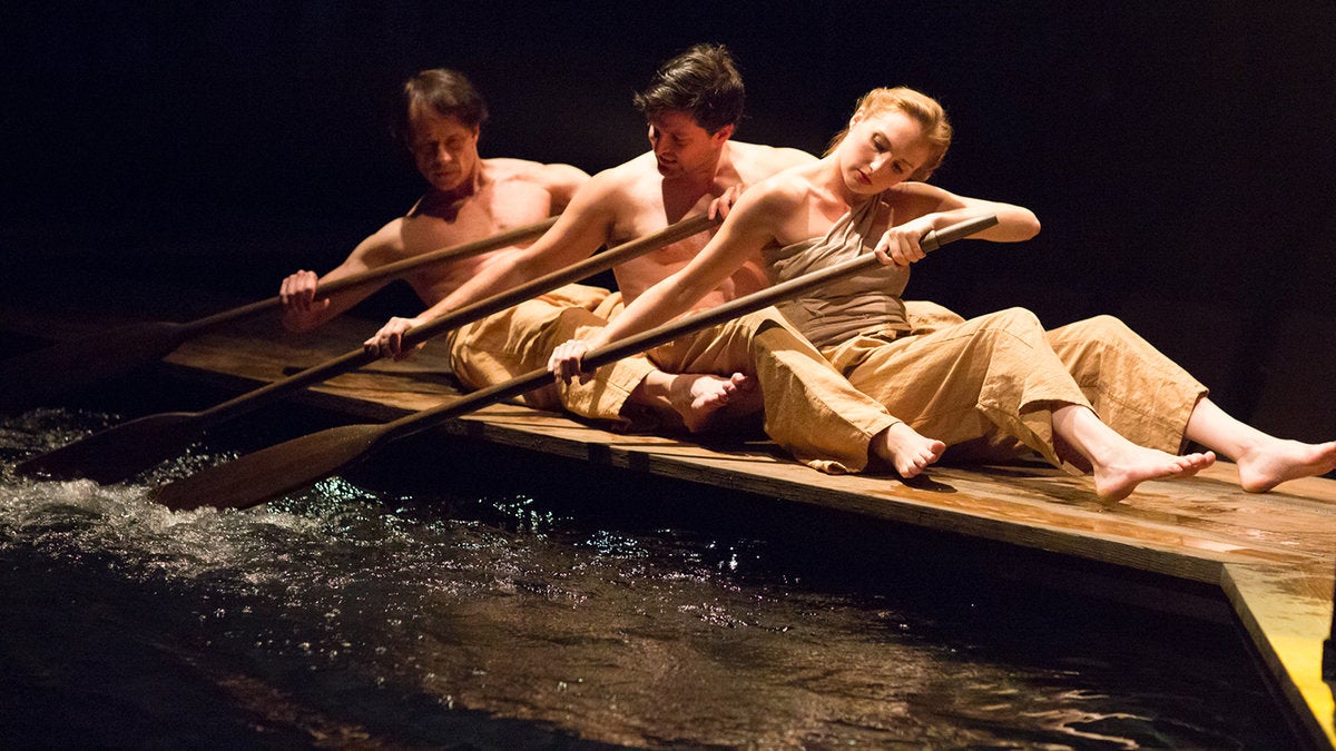 Review: 'Metamorphoses,' in the pool with the gods - WHYY