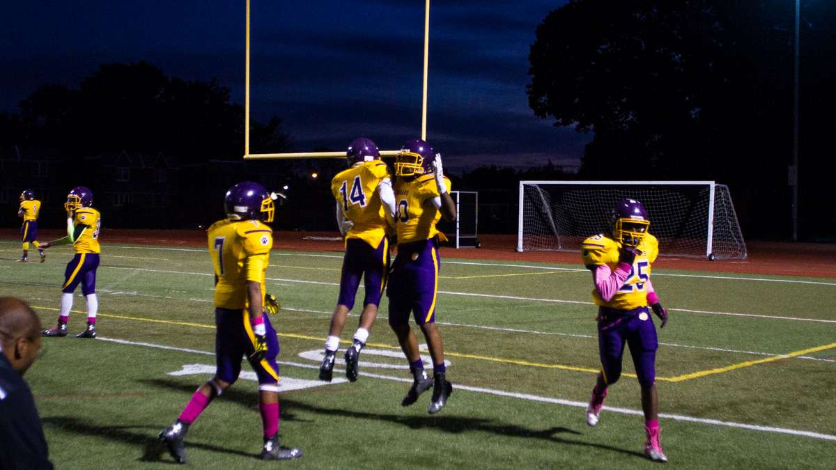 MLK Cougars secure playoff berth with 28-14 win over Washington - WHYY