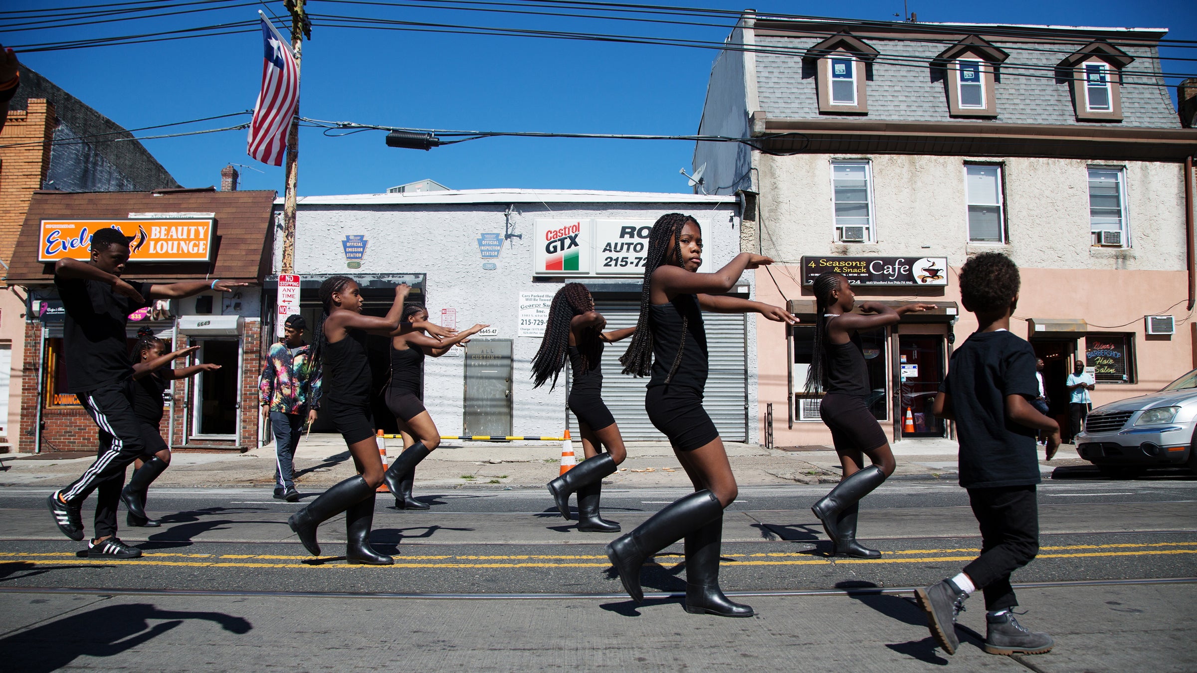 Southwest Philly steps out to show neighborhood pride - WHYY