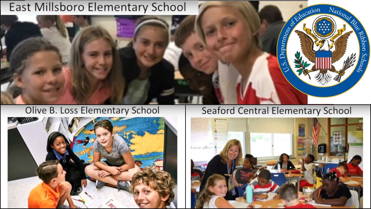 3 Delaware elementary schools National Blue Ribbon winners - WHYY