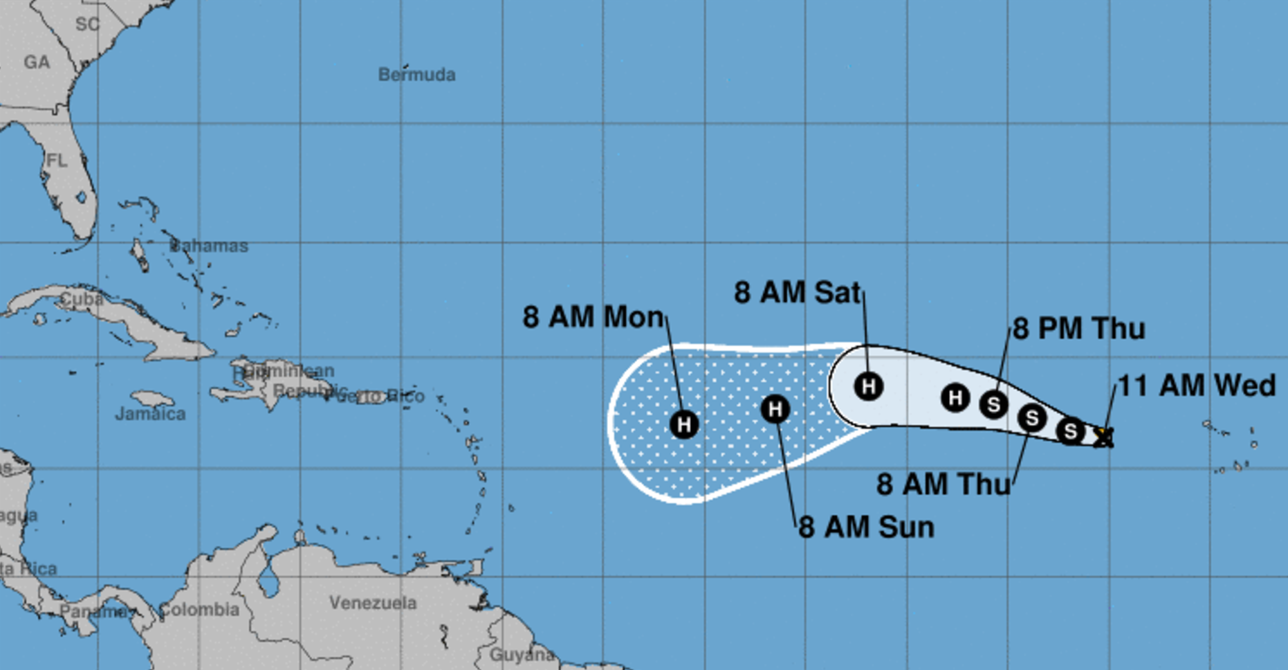 Tropical Storm Irma forms in far eastern Atlantic - WHYY