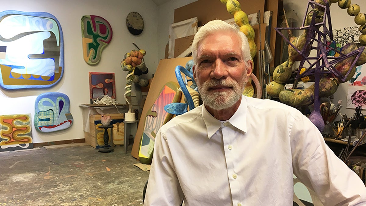 For Delaware artist Robert Straight, inspiration begins with the canvas ...