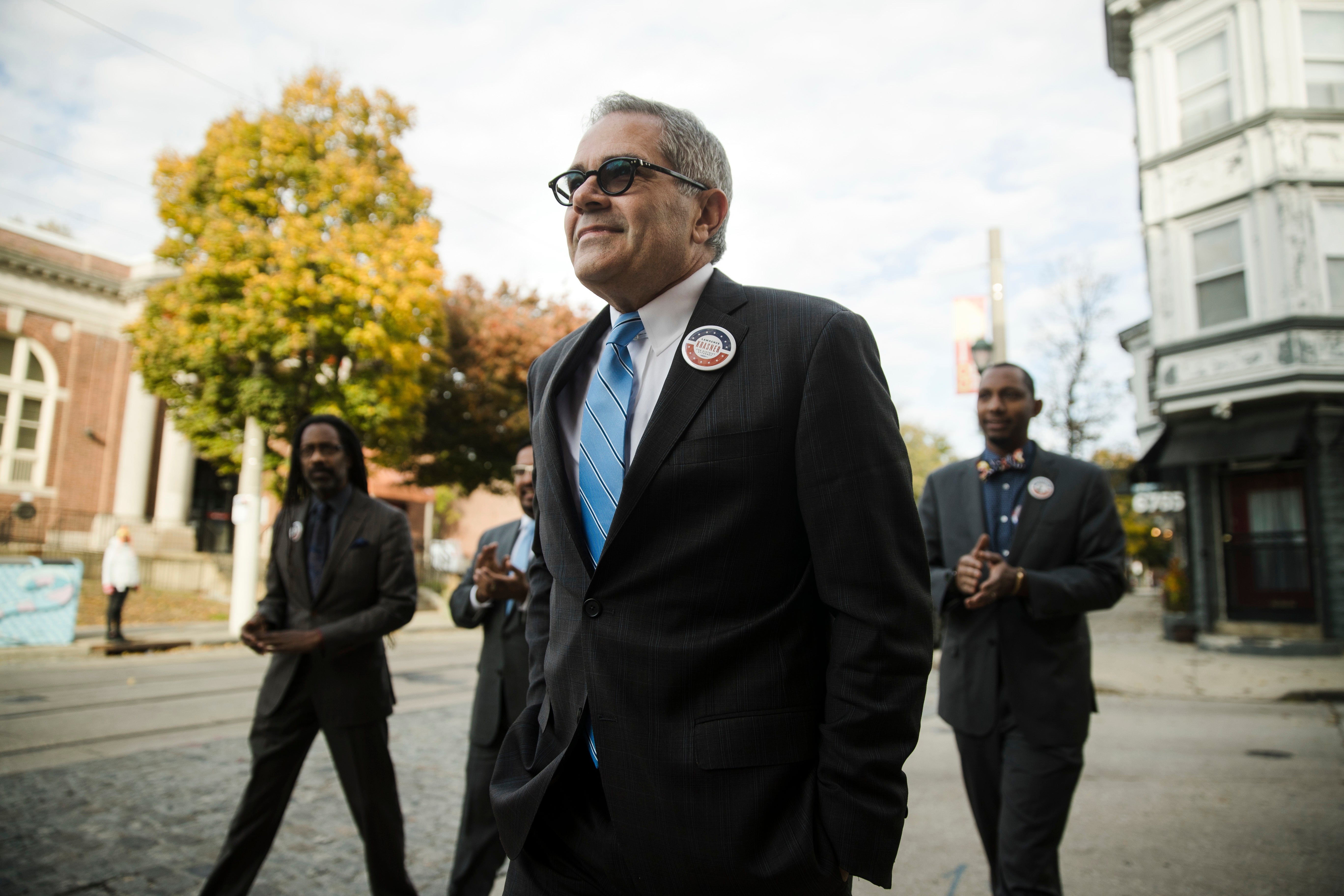 Krasner routs Grossman, coasting to victory in Philly DA race - WHYY