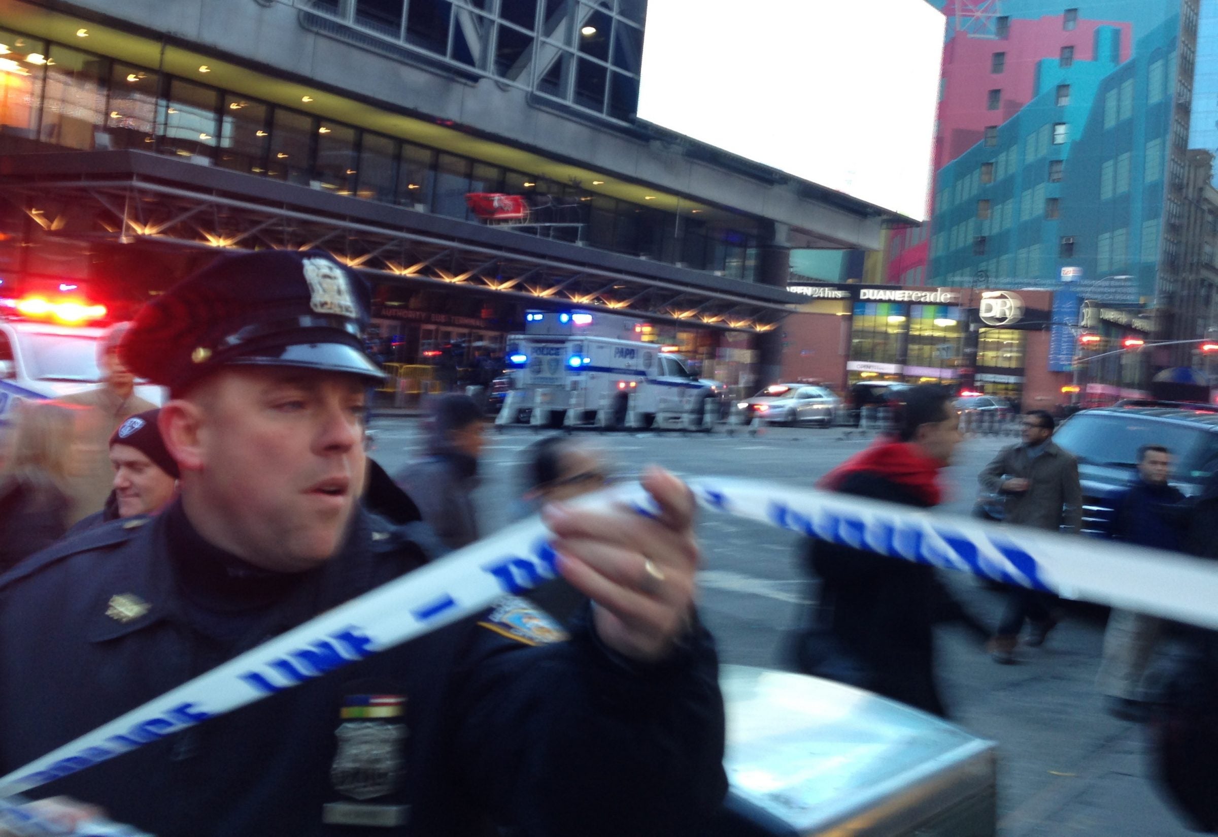 Pipe bomb strapped to man explodes in NYC subway, injuring 4 - WHYY