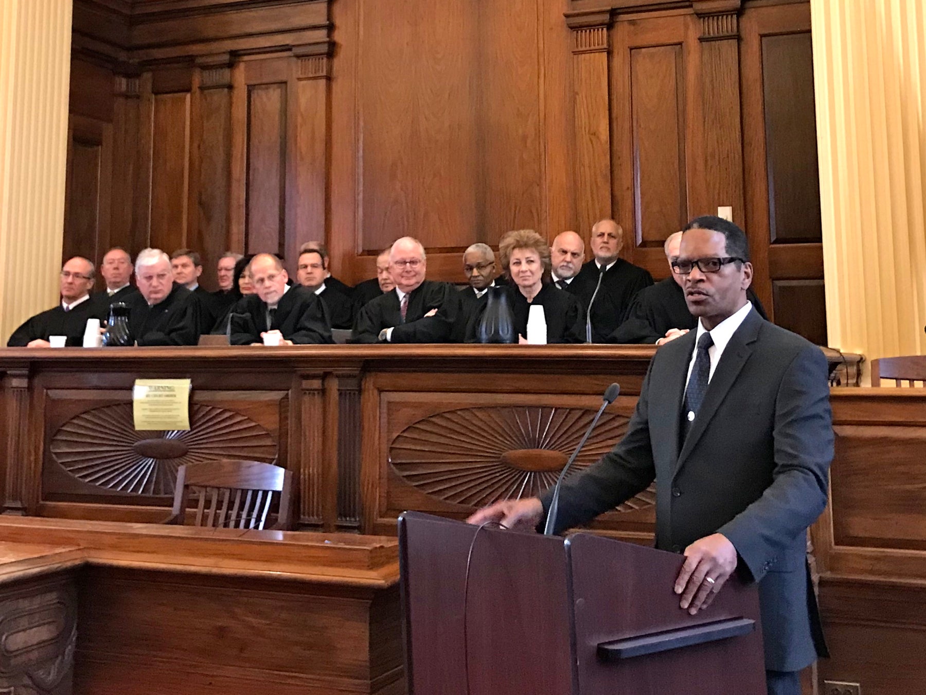 Dems vow more transparency in historic Delco swearing-in ceremony - WHYY