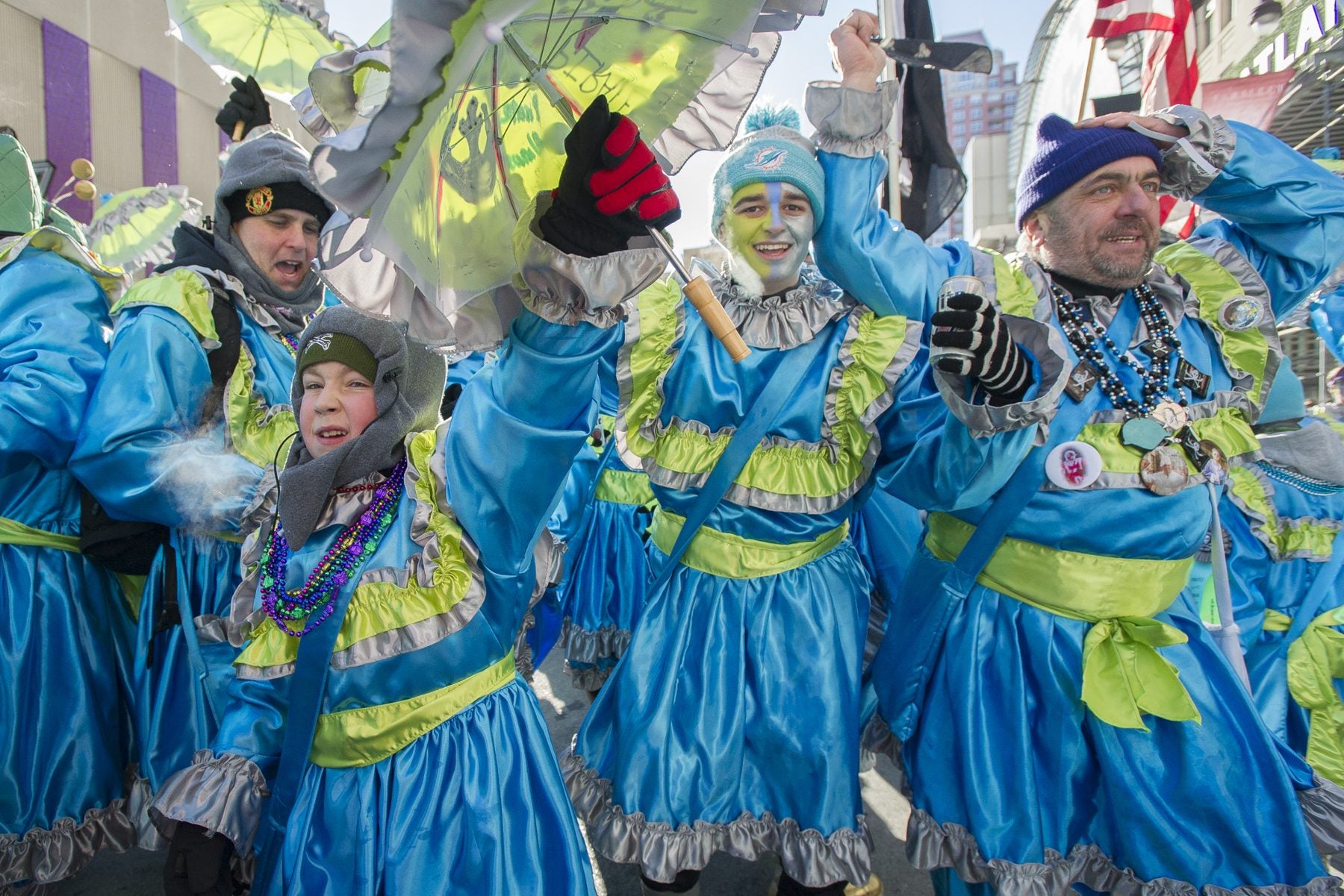 The Mummers strutted through Philly's deep freeze - WHYY