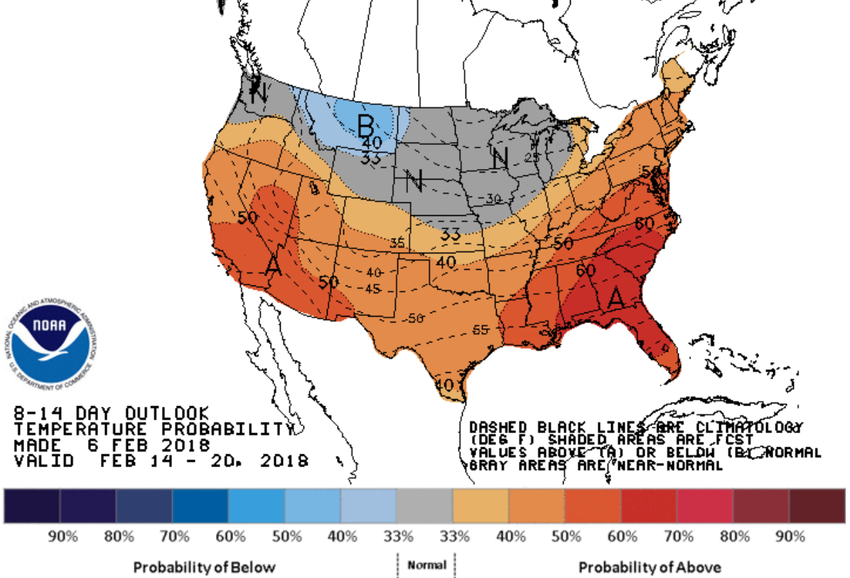 Cold snap unlikely through middle of February - WHYY