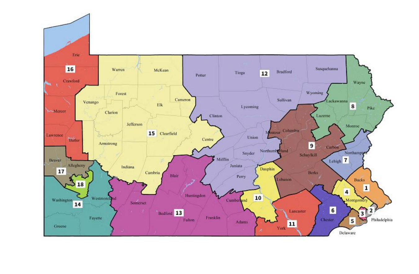 Federal judges reject lawsuit over Pennsylvania district map - WHYY
