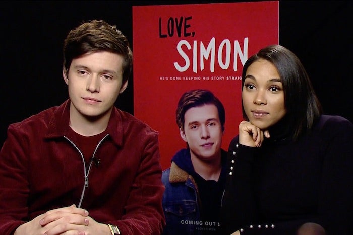 Nick Robinson and Alexandra Shipp for "Love, Simon" - WHYY