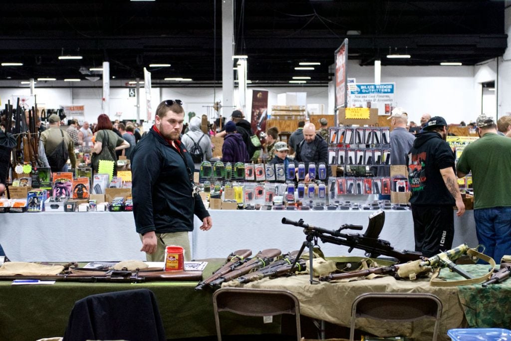 Gun show buyers, sellers say they're left out of gun control debate - WHYY