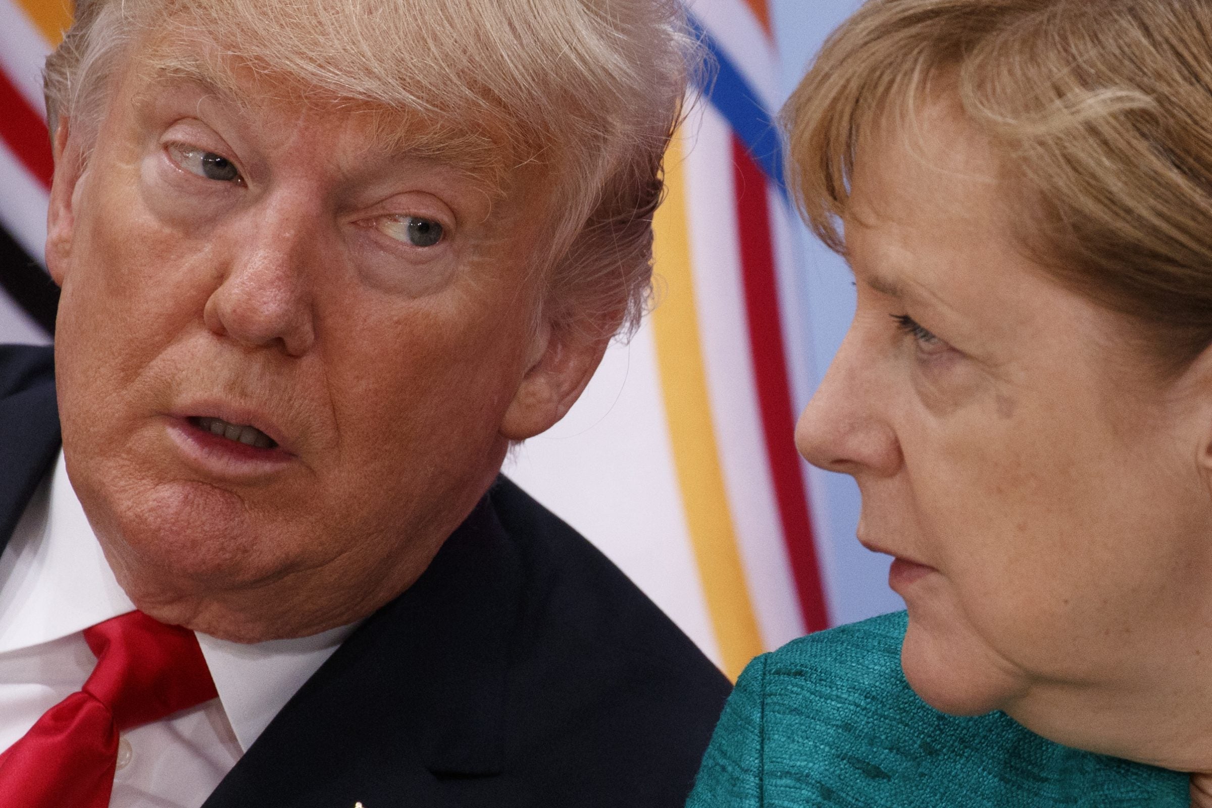 Watch: President Trump and German Chancellor Merkel hold joint press ...