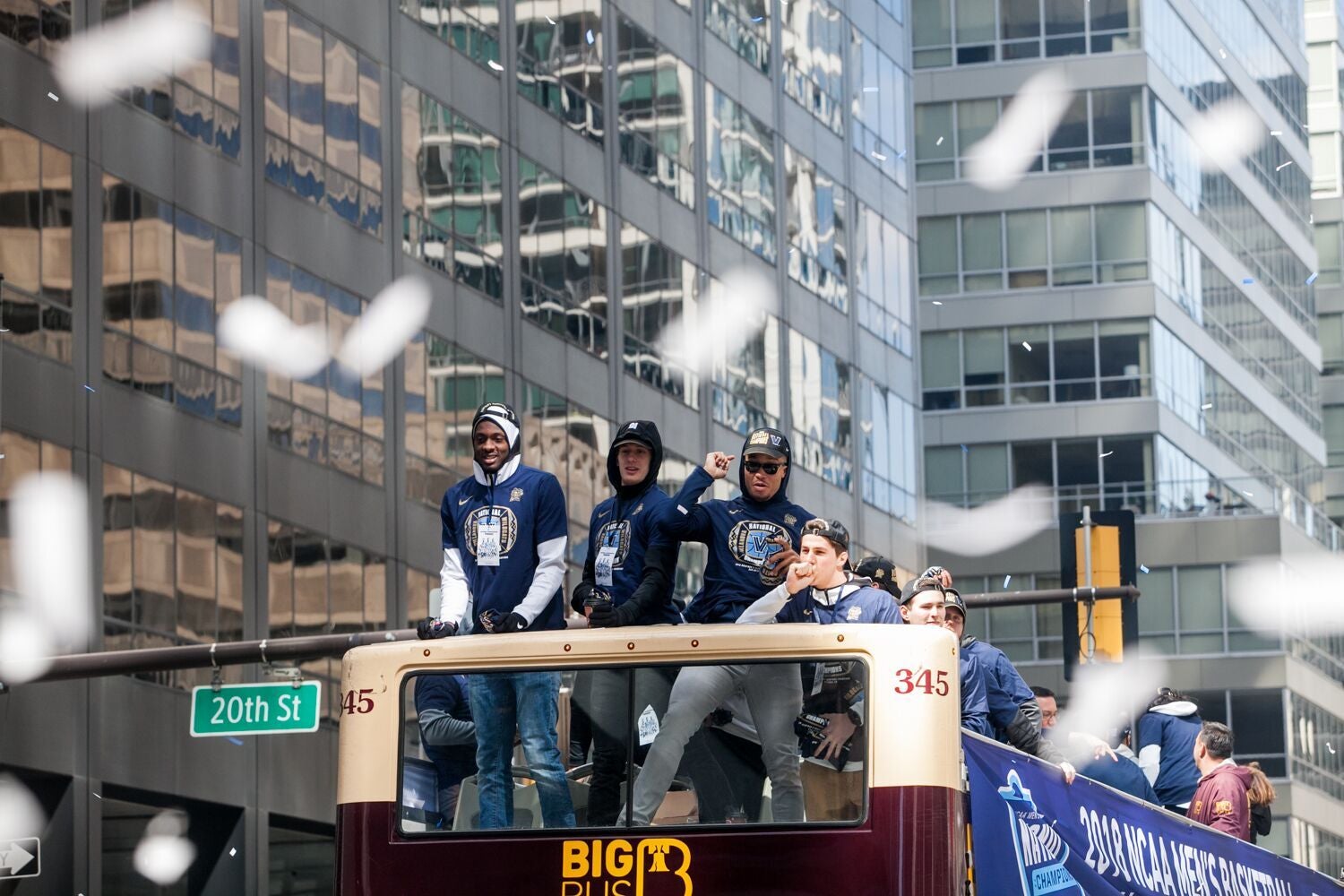 Villanova fans descend on Center City to celebrate NCAA championship - WHYY