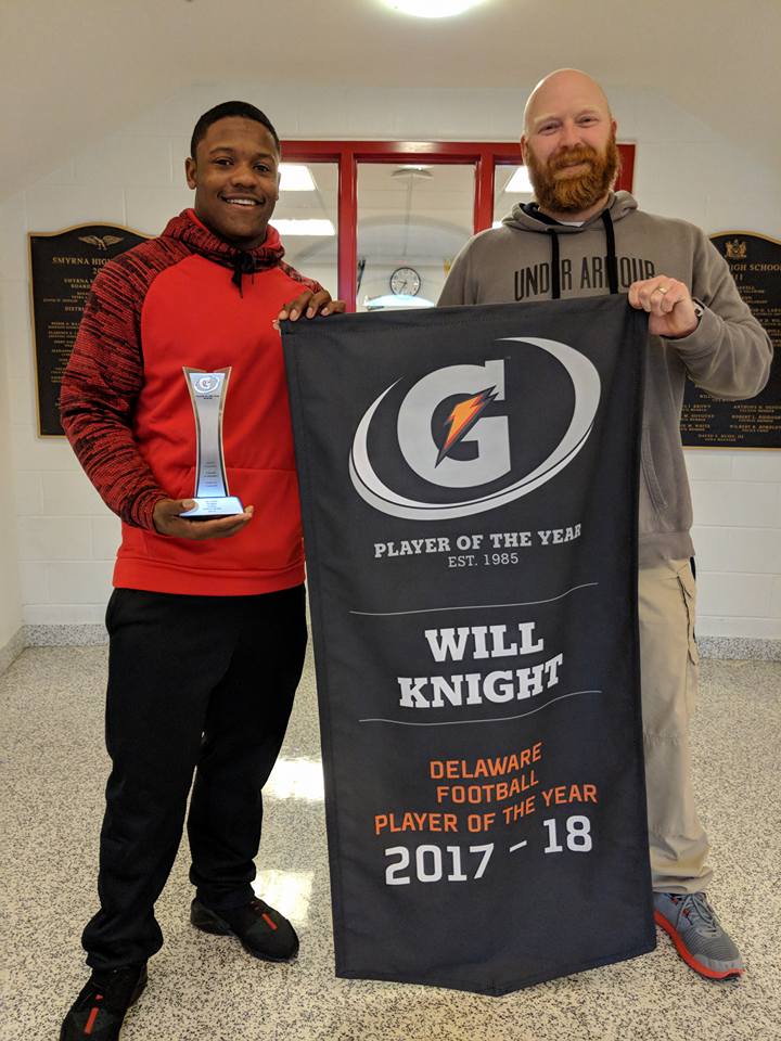 Smyrna's Will Knight, humble football superstar, triumphs over hardship ...