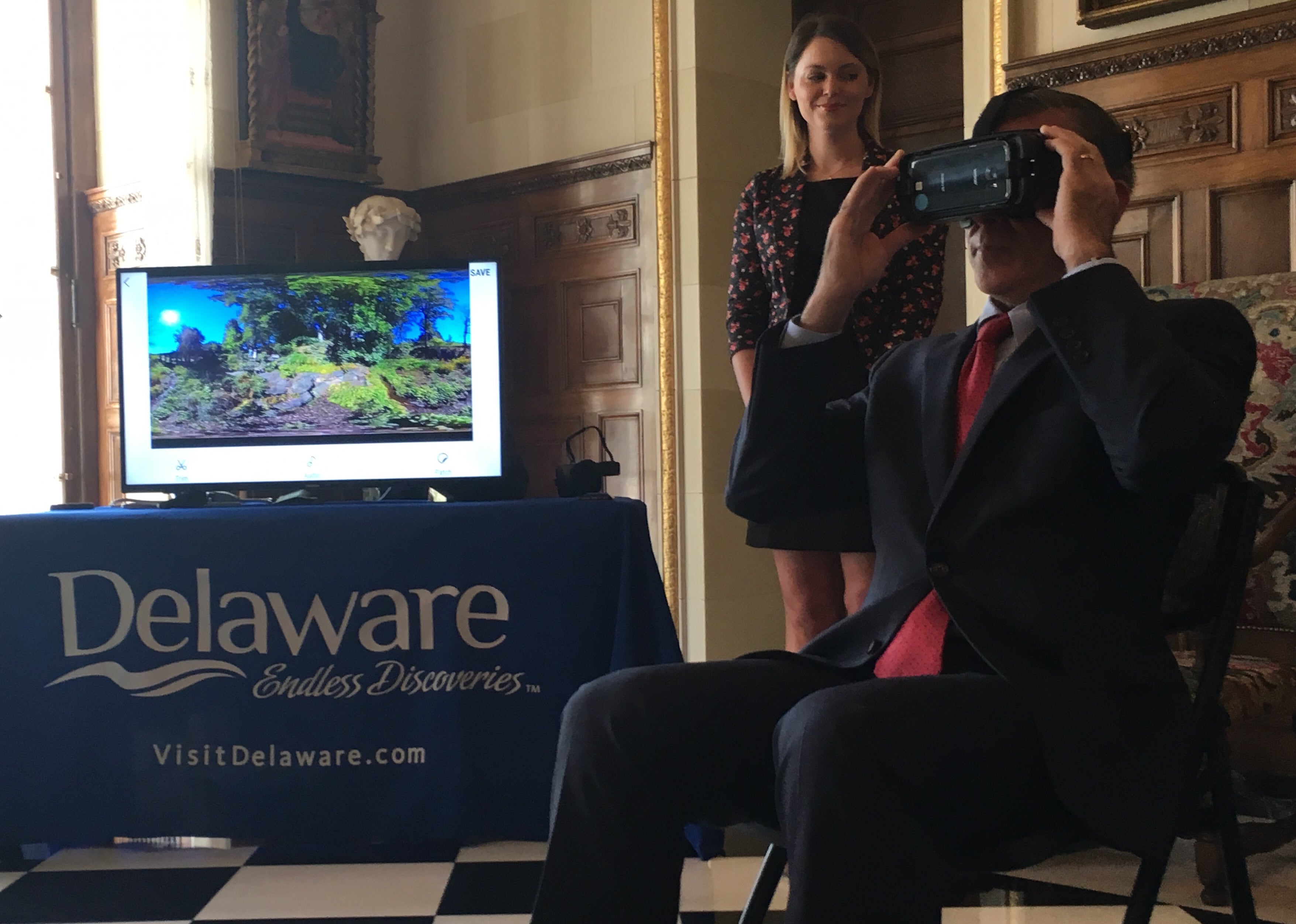 To attract more visitors, Delaware tries out virtual reality - WHYY