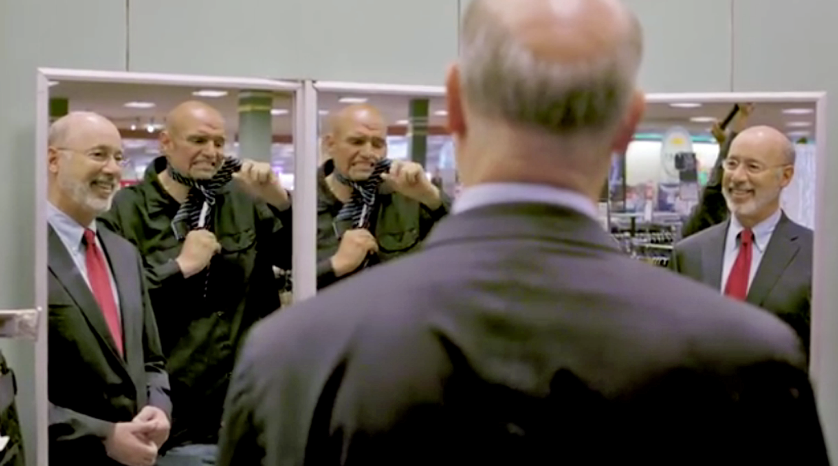 The only guy who can get a tie on Fetterman - WHYY