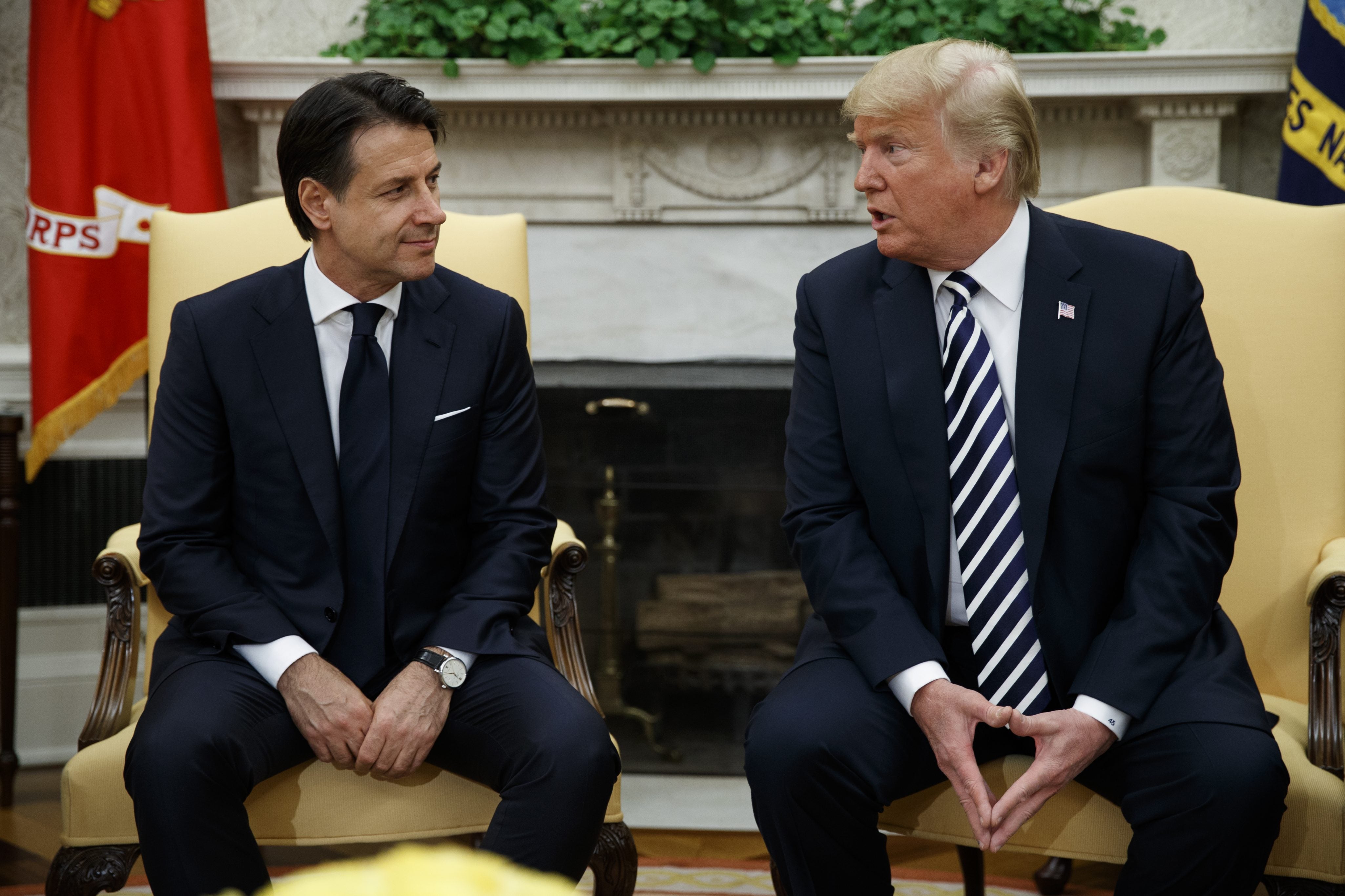 Watch: President Trump holds press conference with Italian prime ...