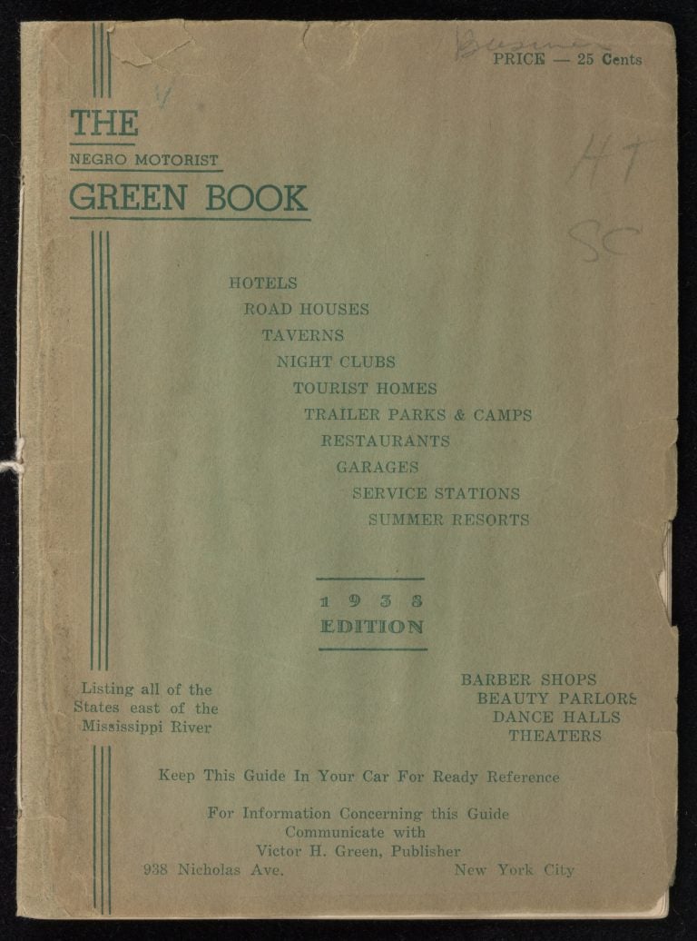 Negro Motorist Green Book | PureHistory