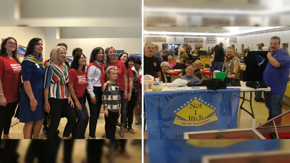 Both sides of gun control debate mobilized for Delaware races - WHYY