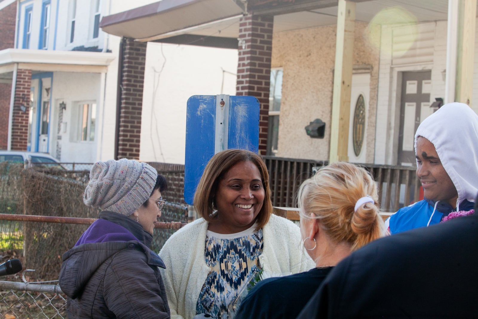 Changing Philly neighborhood rallies behind family after racist threat ...