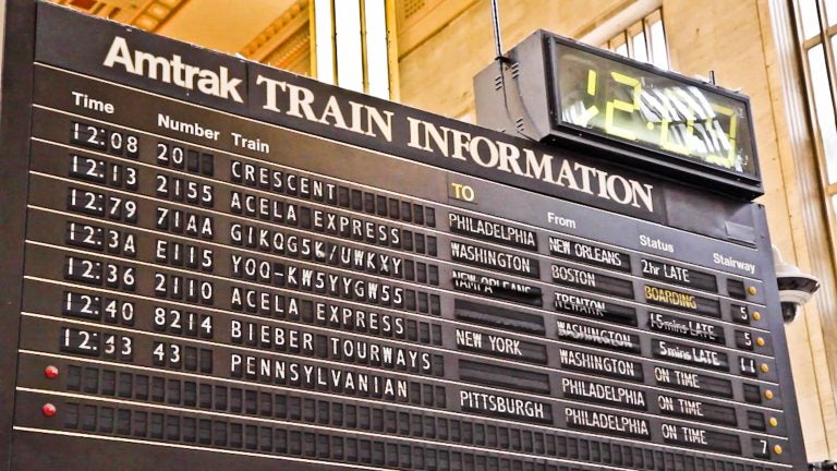 Amtrak may spare 30th Street Station's beloved flipping board