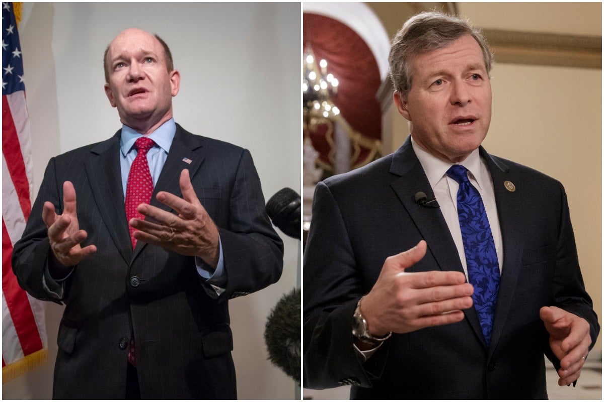 Sen. Coons and fmr. Rep. Dent on the state of politics - WHYY