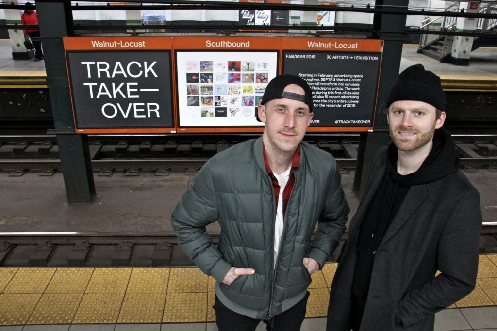 Track Takeover: Art replaces advertising in SEPTA station - WHYY