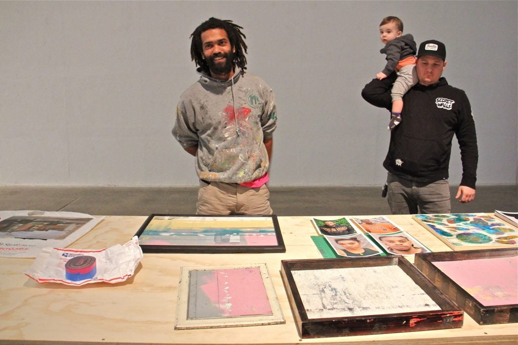 Philadelphia rallies for children of deceased artist - WHYY