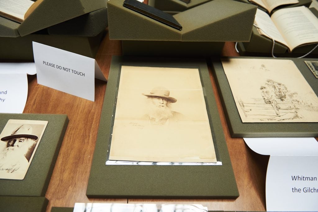 Walt Whitman pop-up exhibit, symposium look at his ‘multitudes’ - WHYY