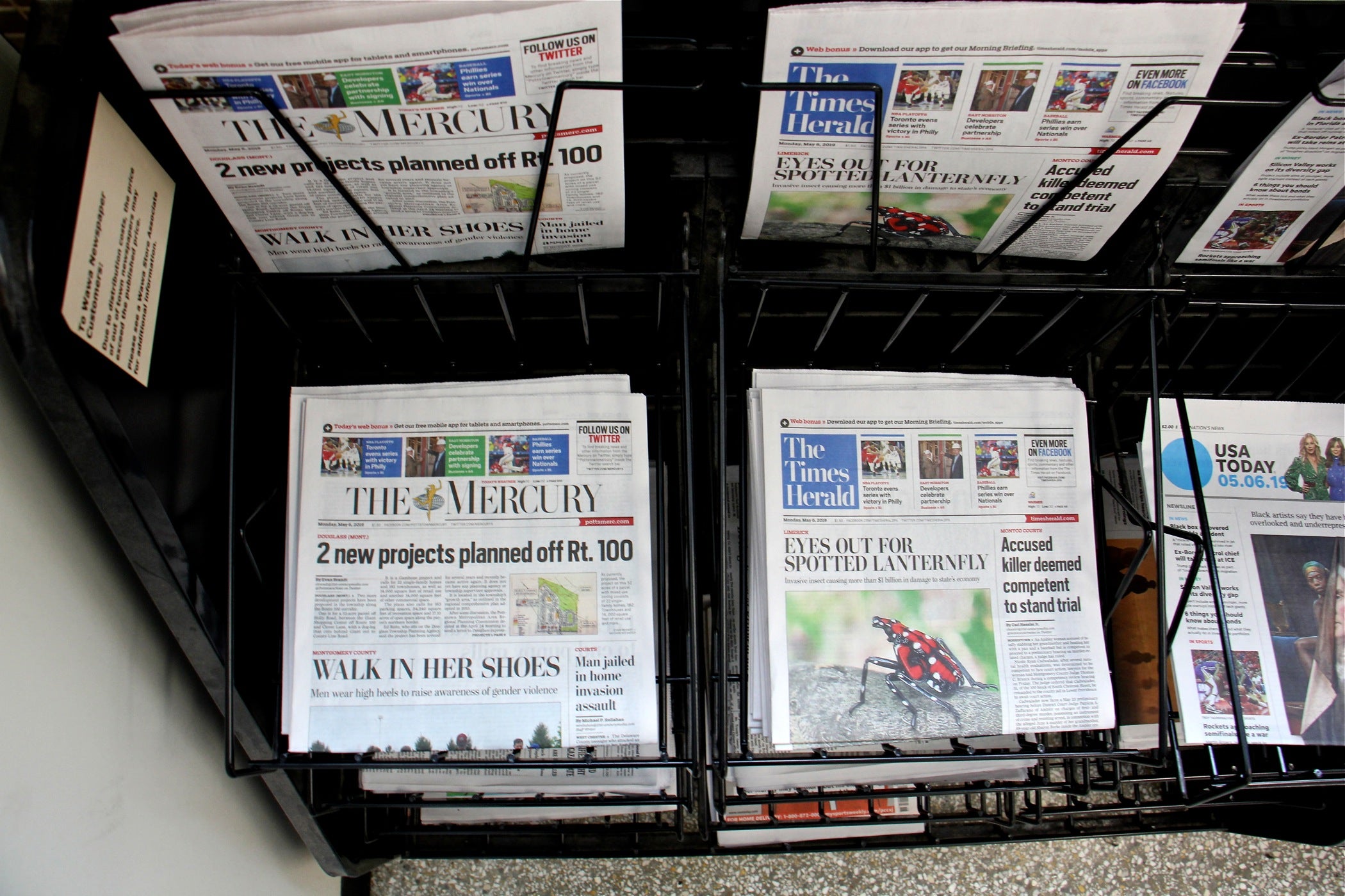 In Philly suburbs, readers see ‘ghost newspapers’ as hedge funds cut ...