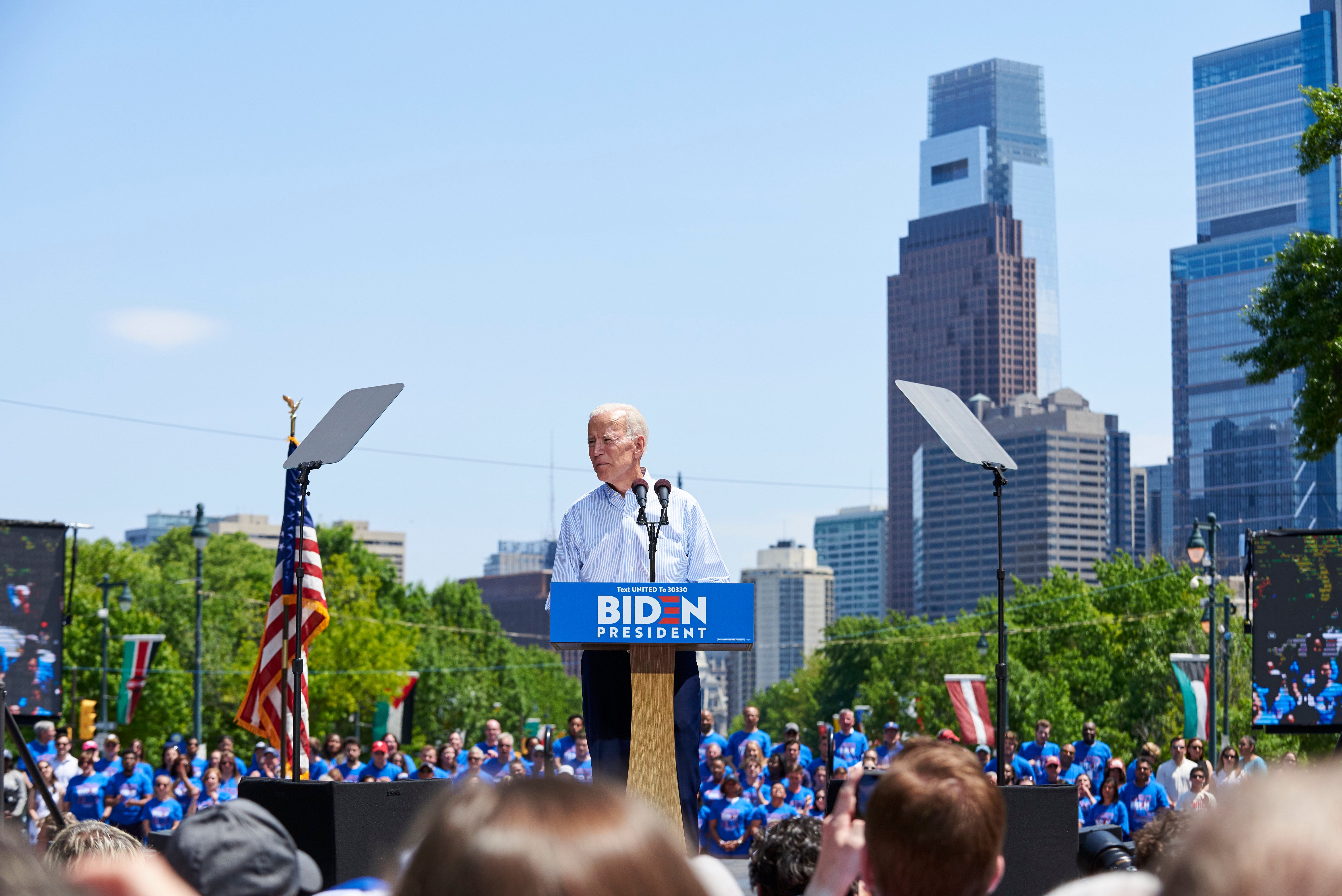 In Philadelphia, Biden calls for unity in pursuit of Trump defeat - WHYY