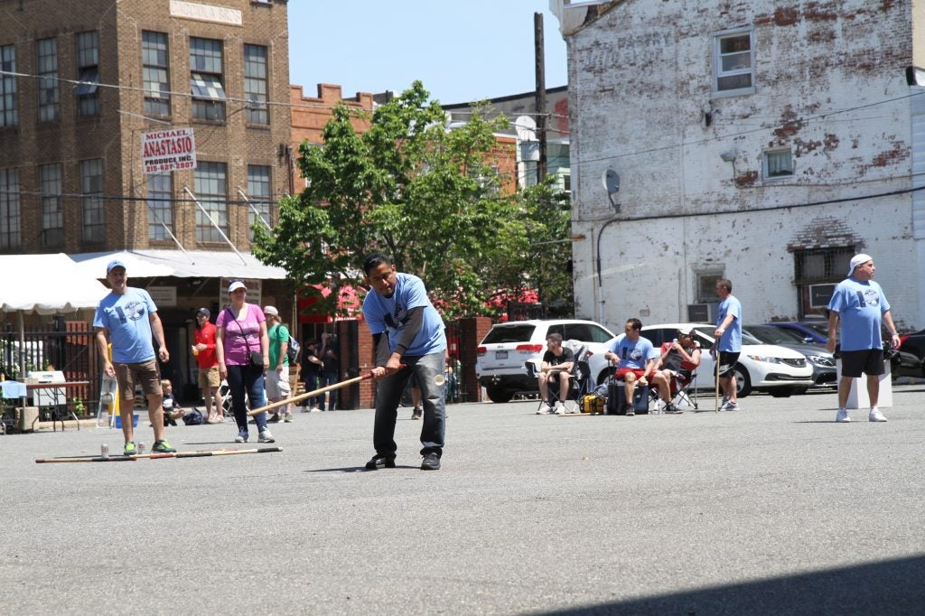 How to try your hand at half-ball, the old-school Philly street game - WHYY