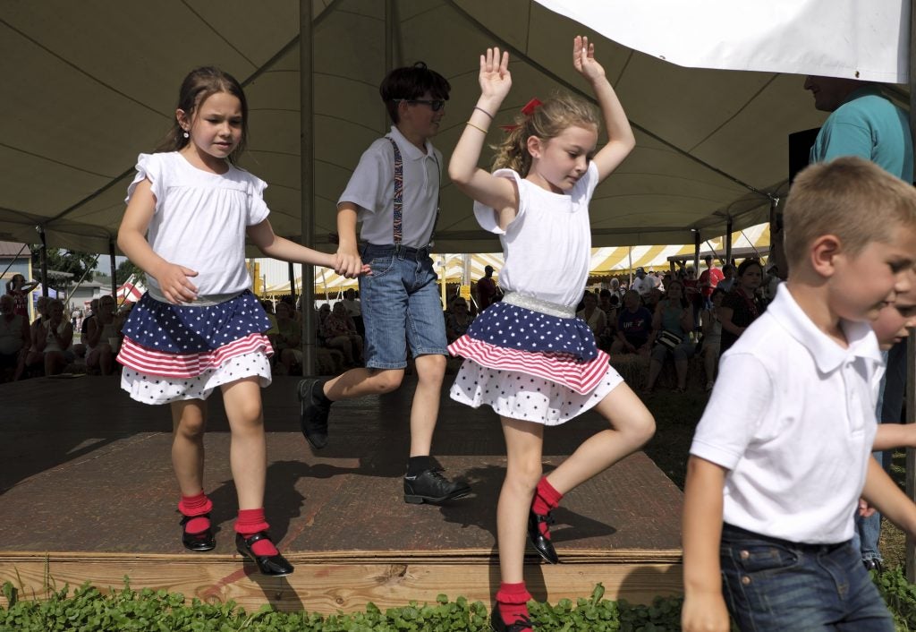 Family hoedown keeps tradition alive at Kutztown Folk Festival - WHYY