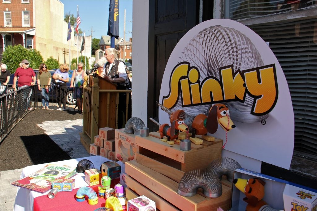 The Slinky: Invented by a man but made famous by a woman - WHYY