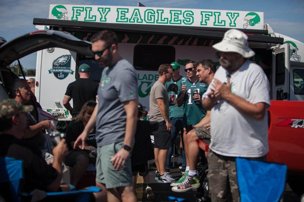 Eagles fans share tailgate traditions before ‘19 season opener - WHYY