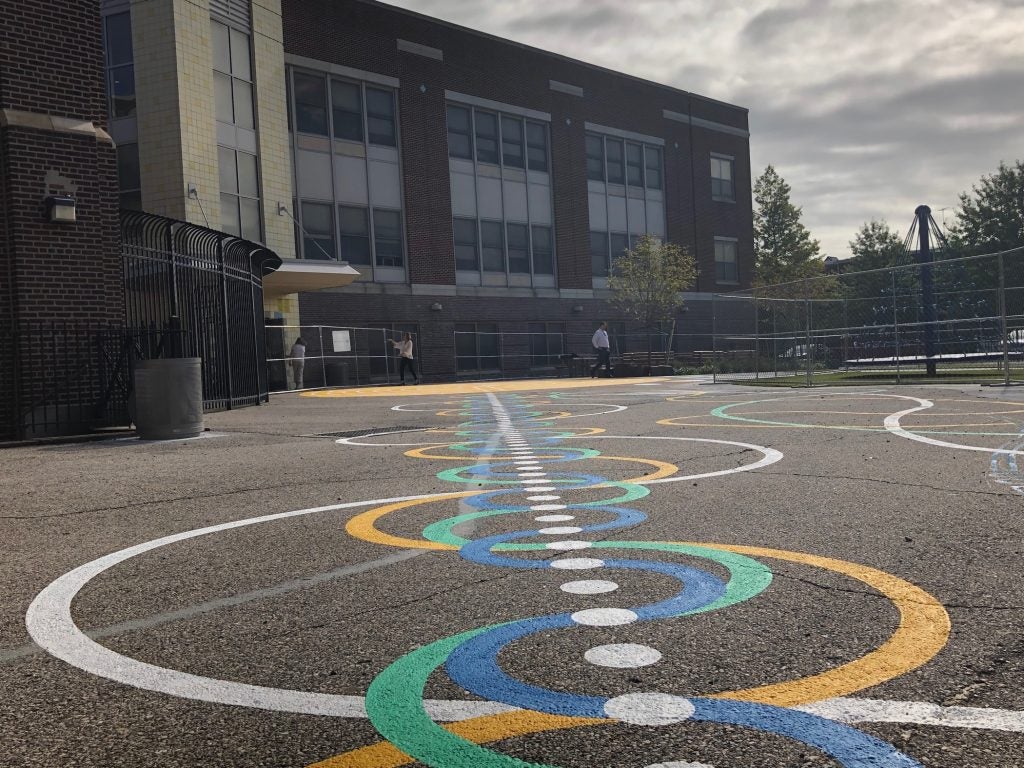 Philly’s 19120 zip code gets its first public school playground - WHYY