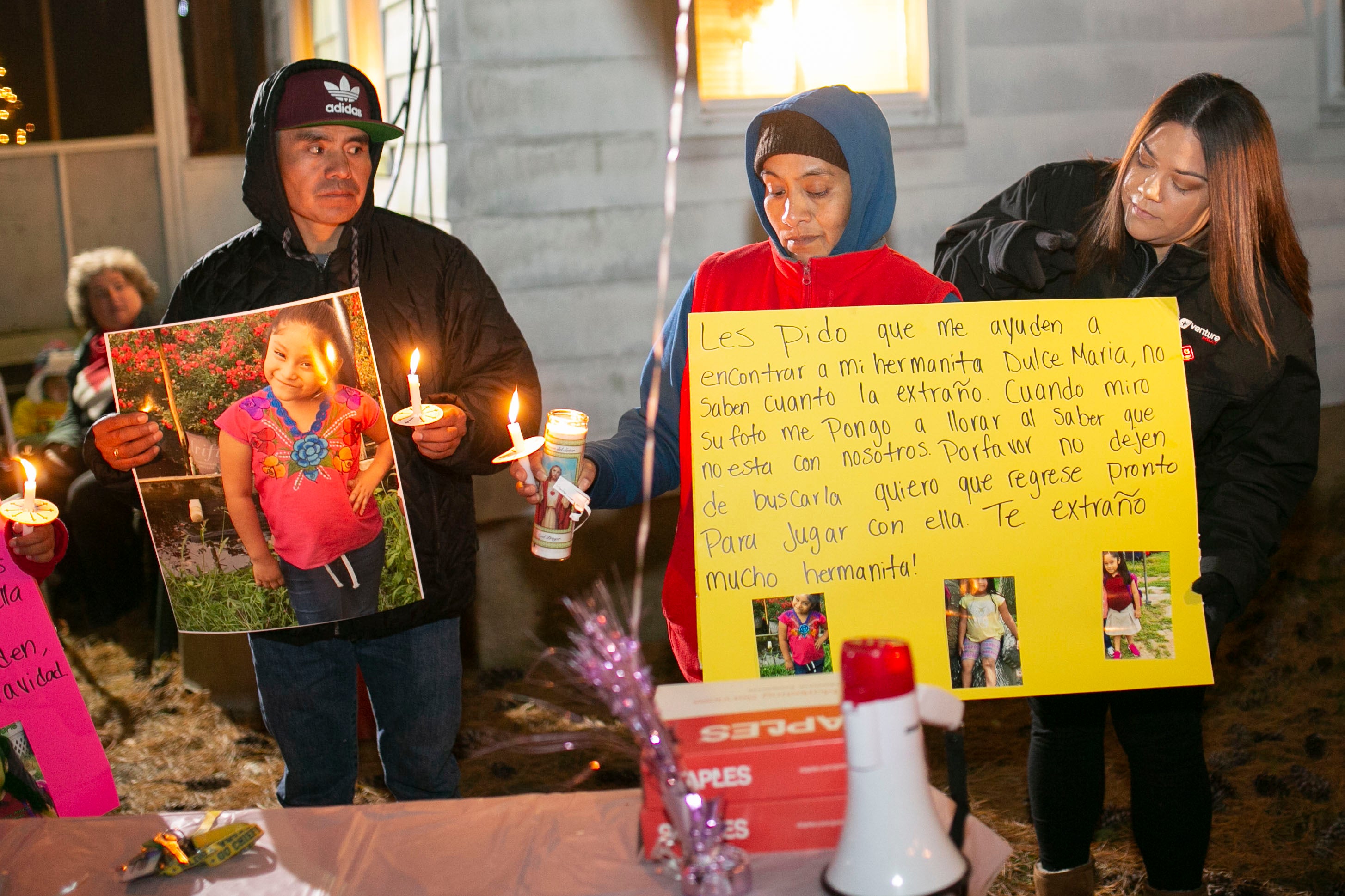 Bridgeton has vigil for Dulce, 2 months after disappearance - WHYY