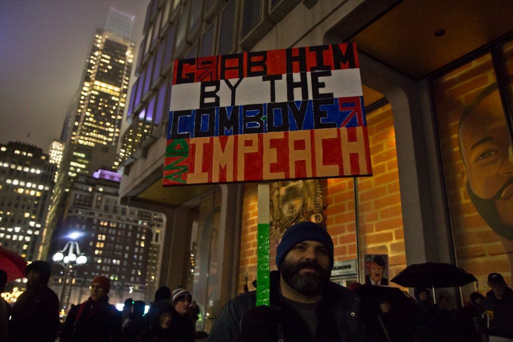 Philly pro-impeachment rally draws hundreds - WHYY