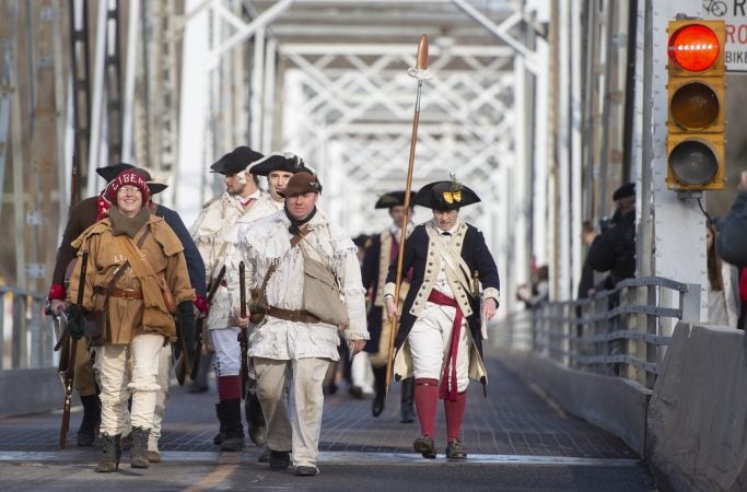 George Washington crosses Delaware River in reenactment - WHYY
