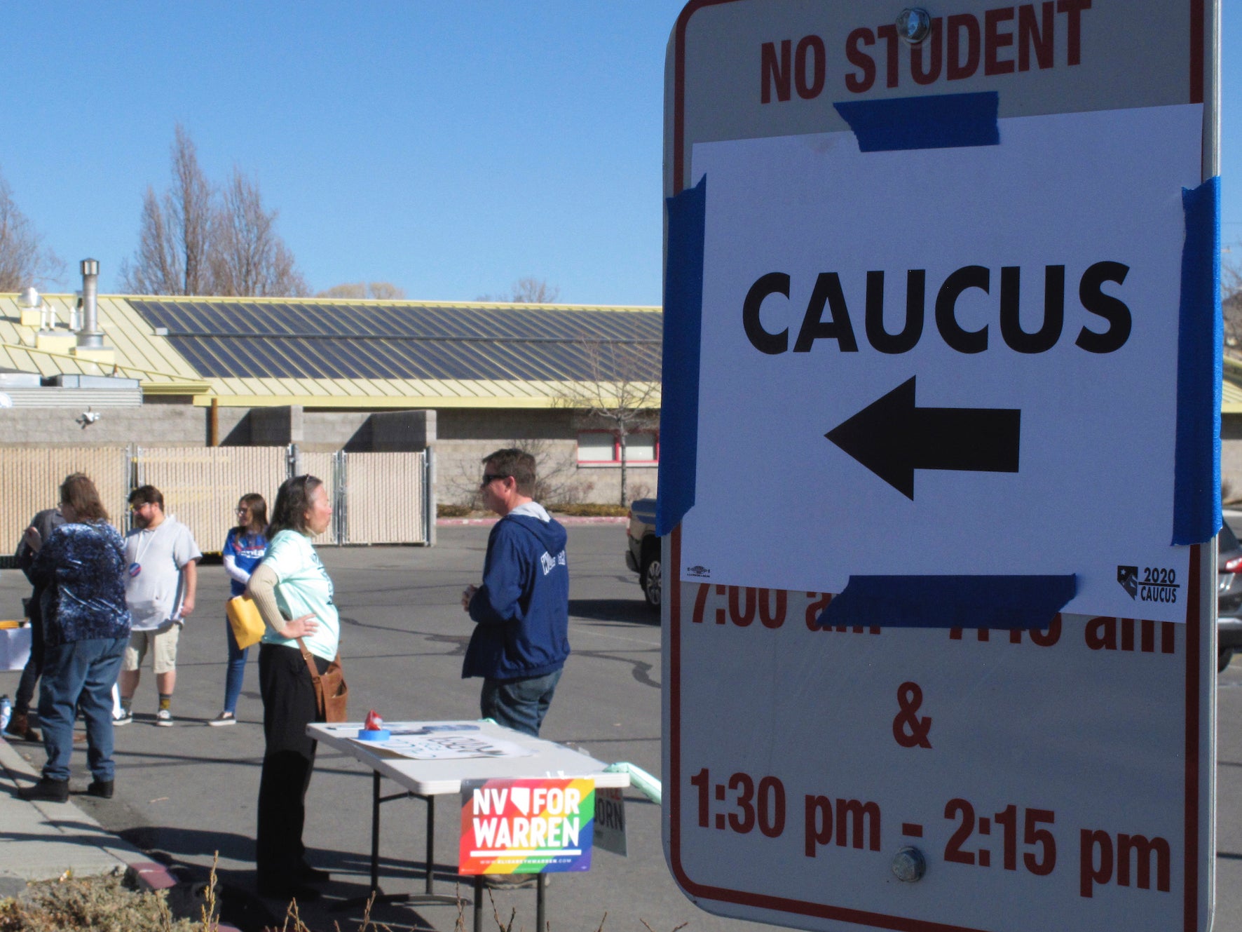 Voting underway as Nevada Democrats weigh in on 2020 fight - WHYY