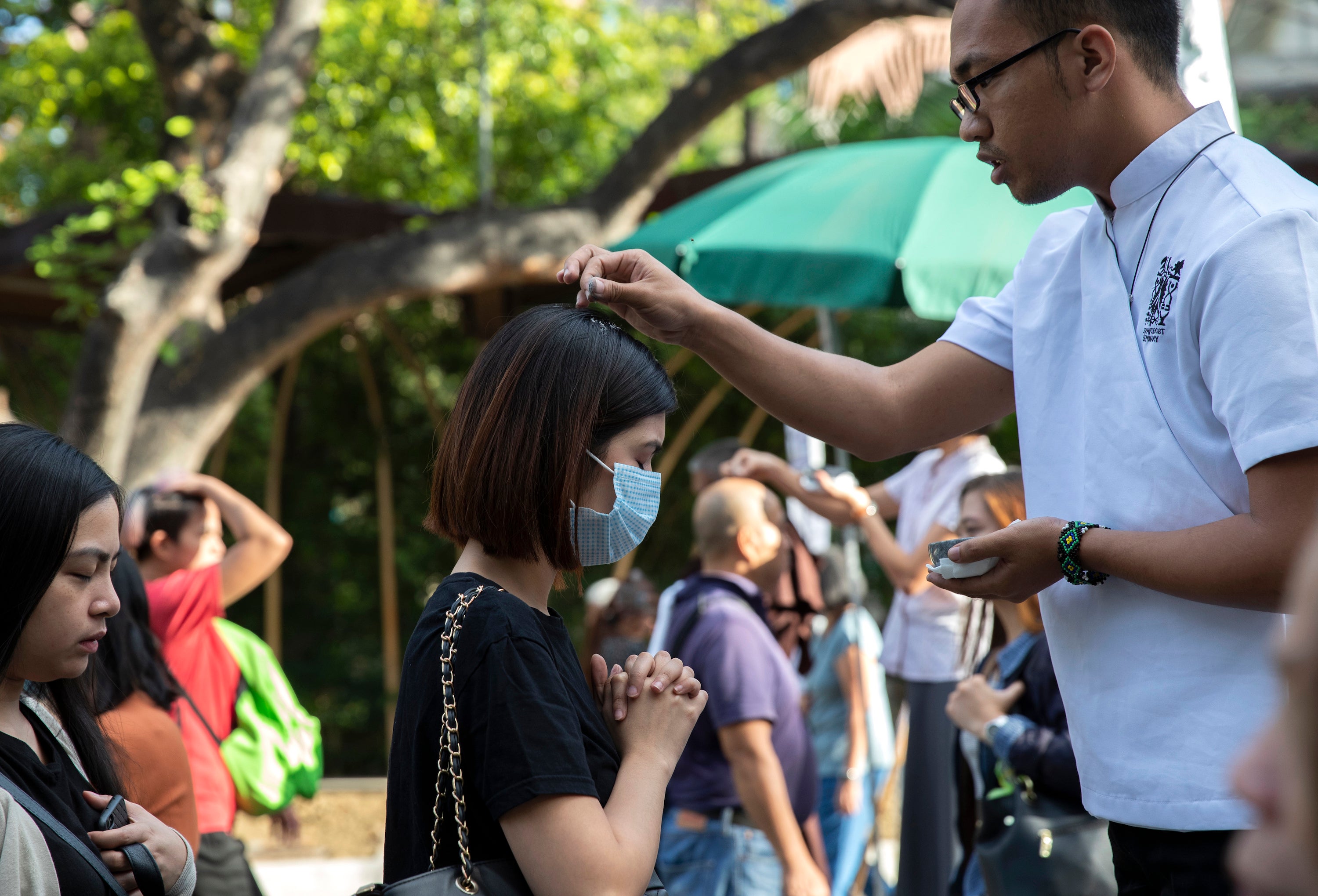 Caution, cancellations mark Ash Wednesday in time of virus - WHYY